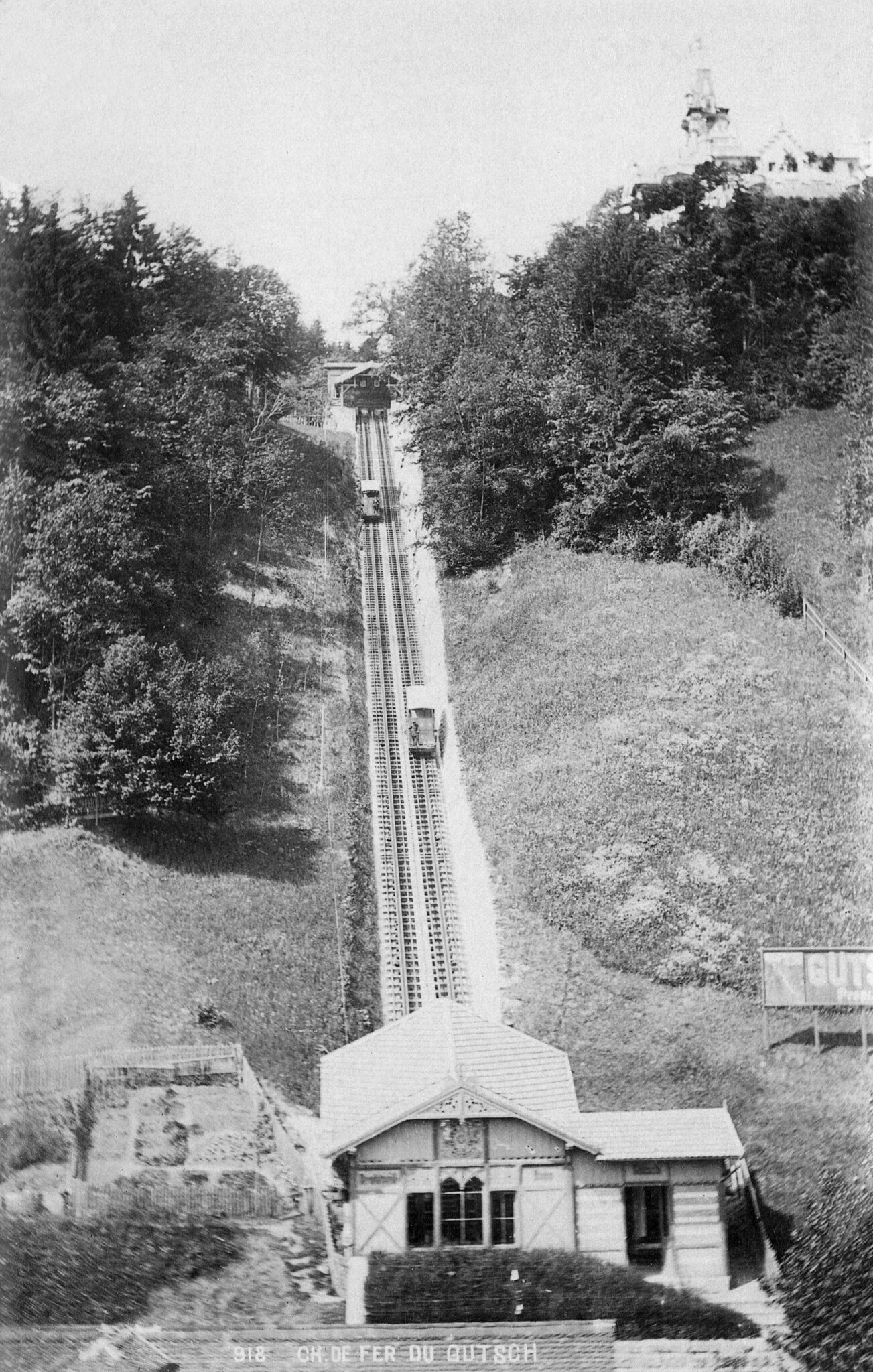 Gütsch funicular - Hotel Château Gütsch Lucerne
